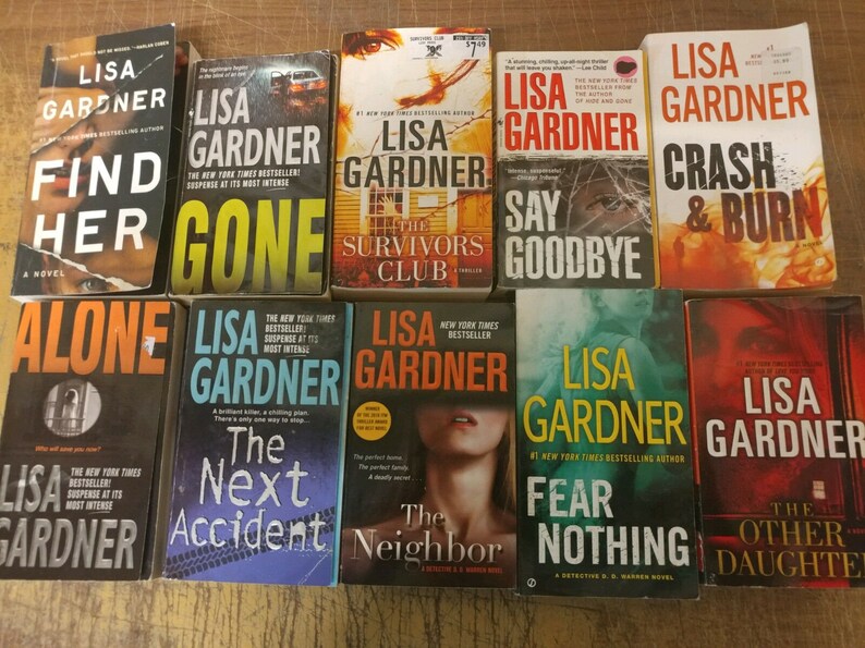 Lot of 10 Lisa Gardner Mystery Books Fbi Profiler D.D. Warren - Etsy