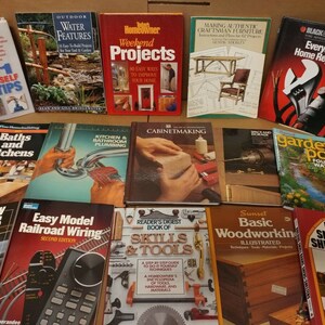 Lot of 10 Do-it-yourself How-to Remodel Handyman Home Repair Books ...