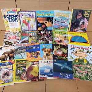 Lot of 10 Science Nature Experimental Animal Educational Learn Kid ...
