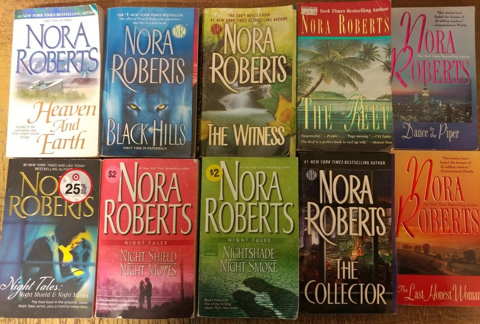 Lot of 10 Nora Roberts Romance Set Paperback random Books - Etsy