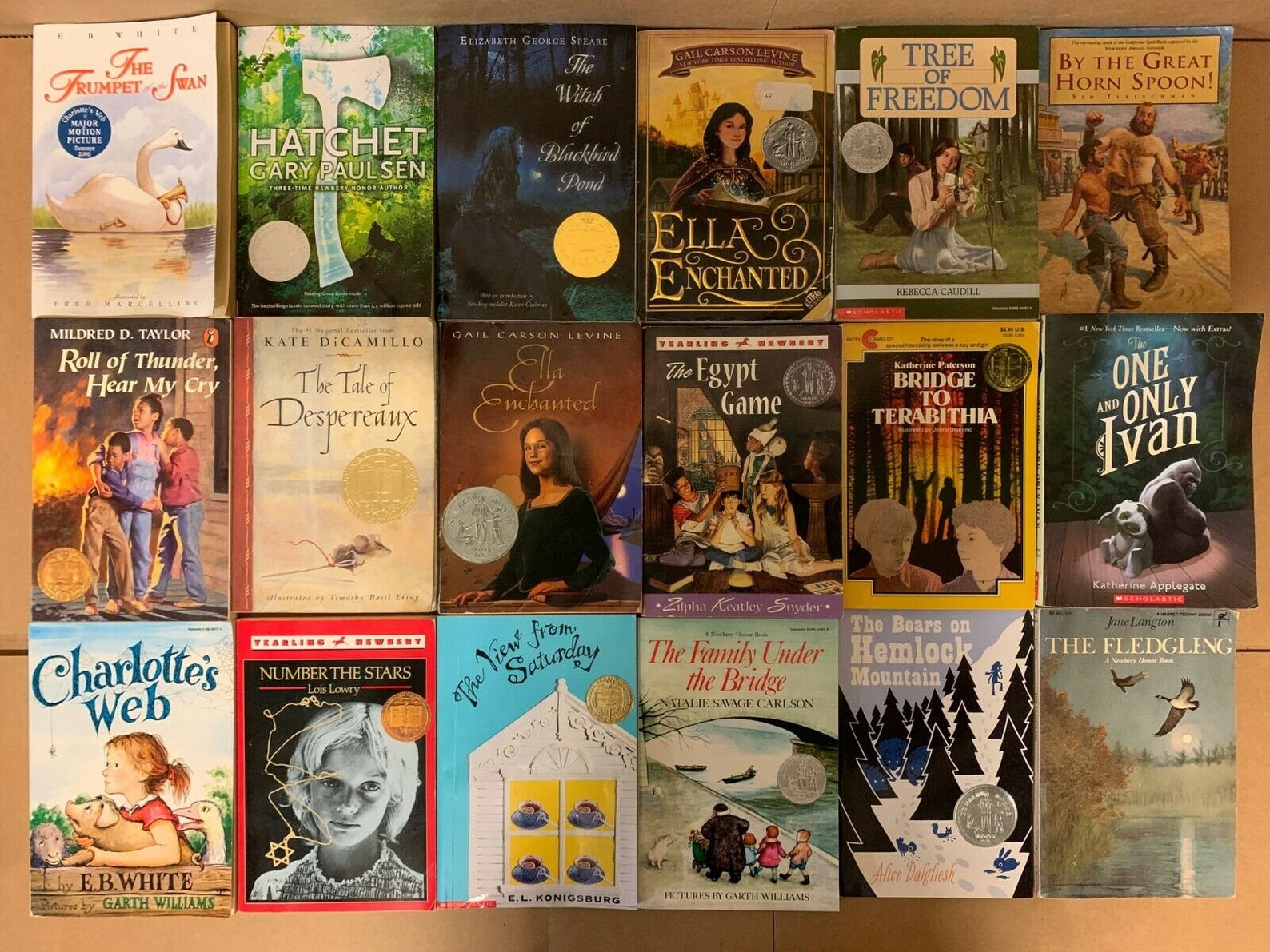 Lot of 5 Newbery Honor Award Winning Chapter Children Kid - Etsy