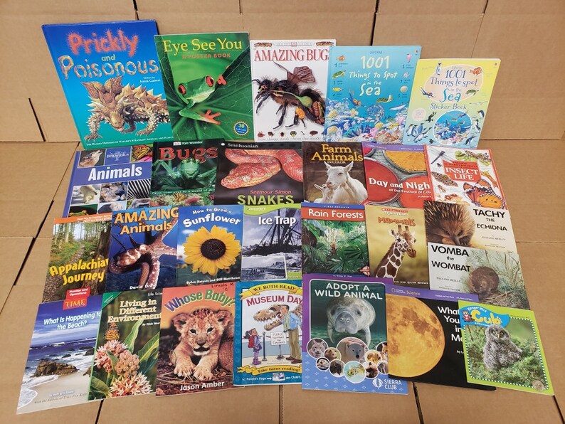 Lot of 10 Science Nature Experimental Animal Educational Learn - Etsy