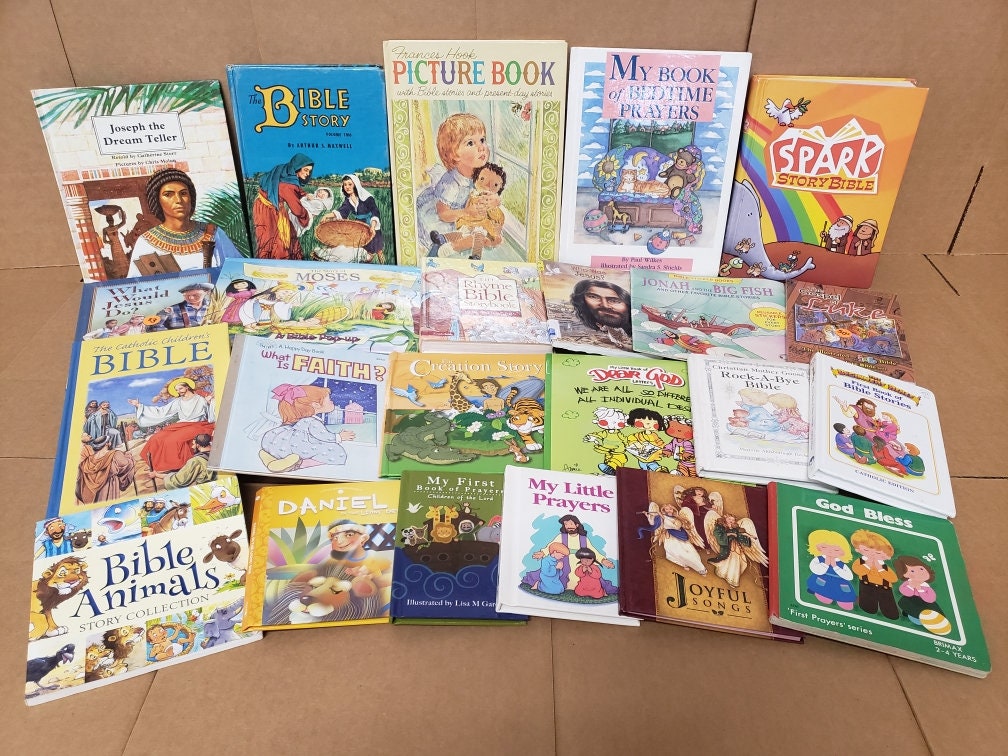 Lot of 10 Christian Prayer Bible Jesus Stories Religion Kid - Etsy