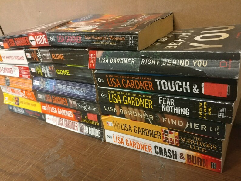 Lot of 10 Lisa Gardner Mystery Books Fbi Profiler D.D. Warren - Etsy