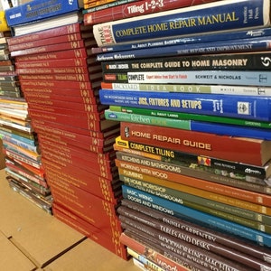 Lot of 20 Do-it-yourself How-to Remodel Handyman Home Repair Books ...