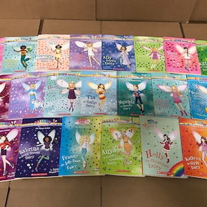 Lot OF 10 Rainbow Magic Fairies Children's Kids Chapter Books Random ...