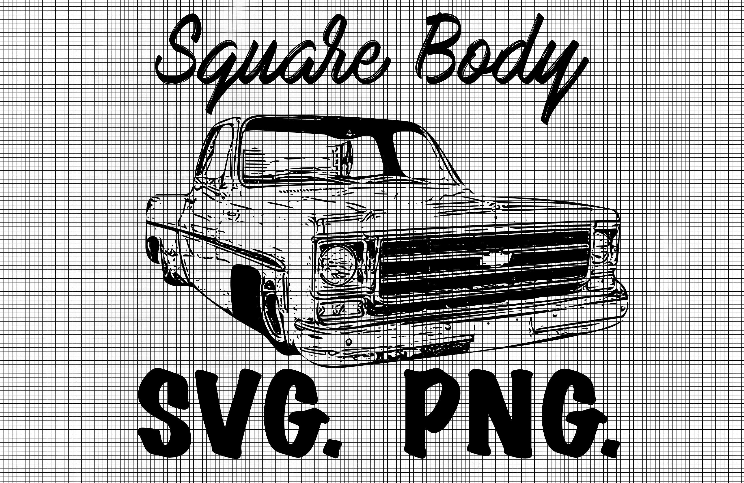 Chevrolet Square Body SVG PNG - Etsy