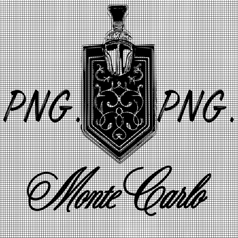 Monte Carlo PNG FILES - Etsy
