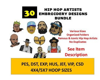 Hip Hop Embroidery - Etsy