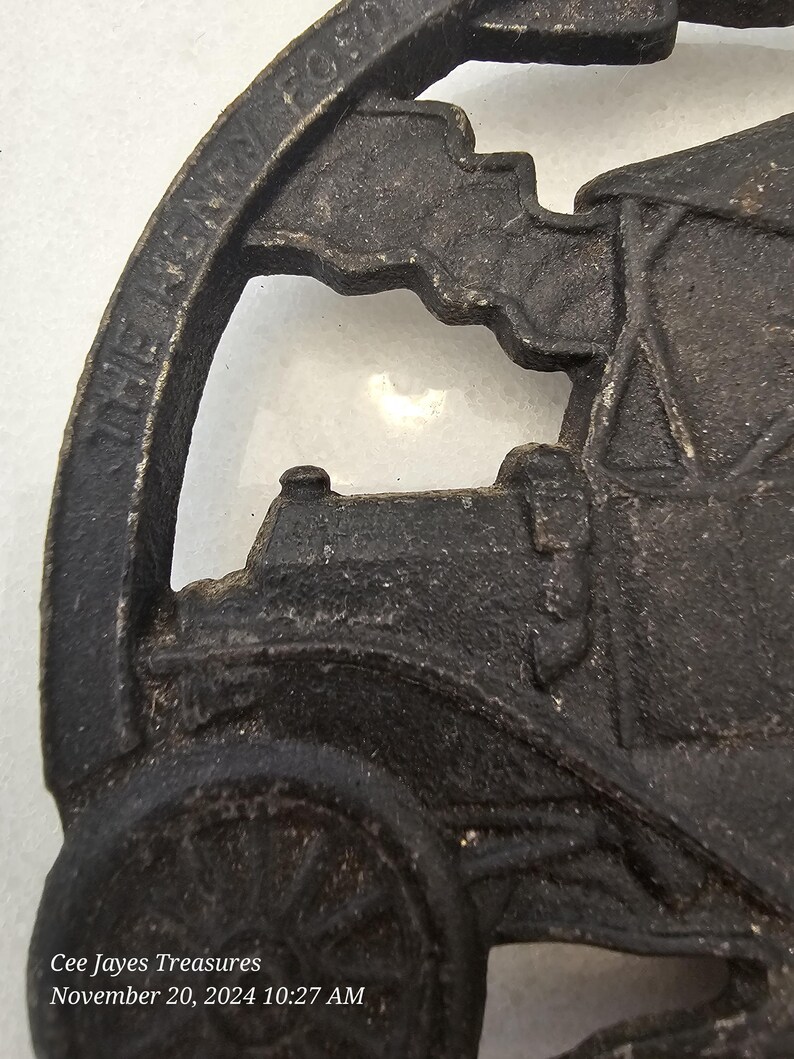 Vintage Cast Iron Ford Model T Roadster Kitchen Trivet Virginia Metal ...