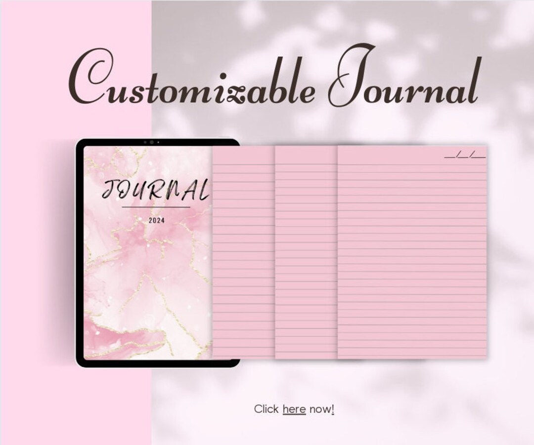 Digital Daily Journal Pages, Digital Journal for Ipad, Feeling Journal ...