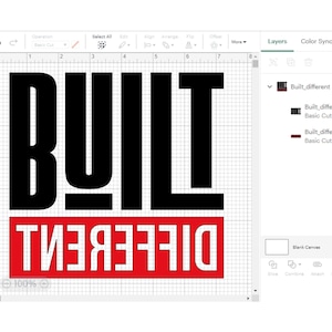 Built Different Svg, Cut Files for Cricut & Silhouette, Svg, Png, Dxf ...