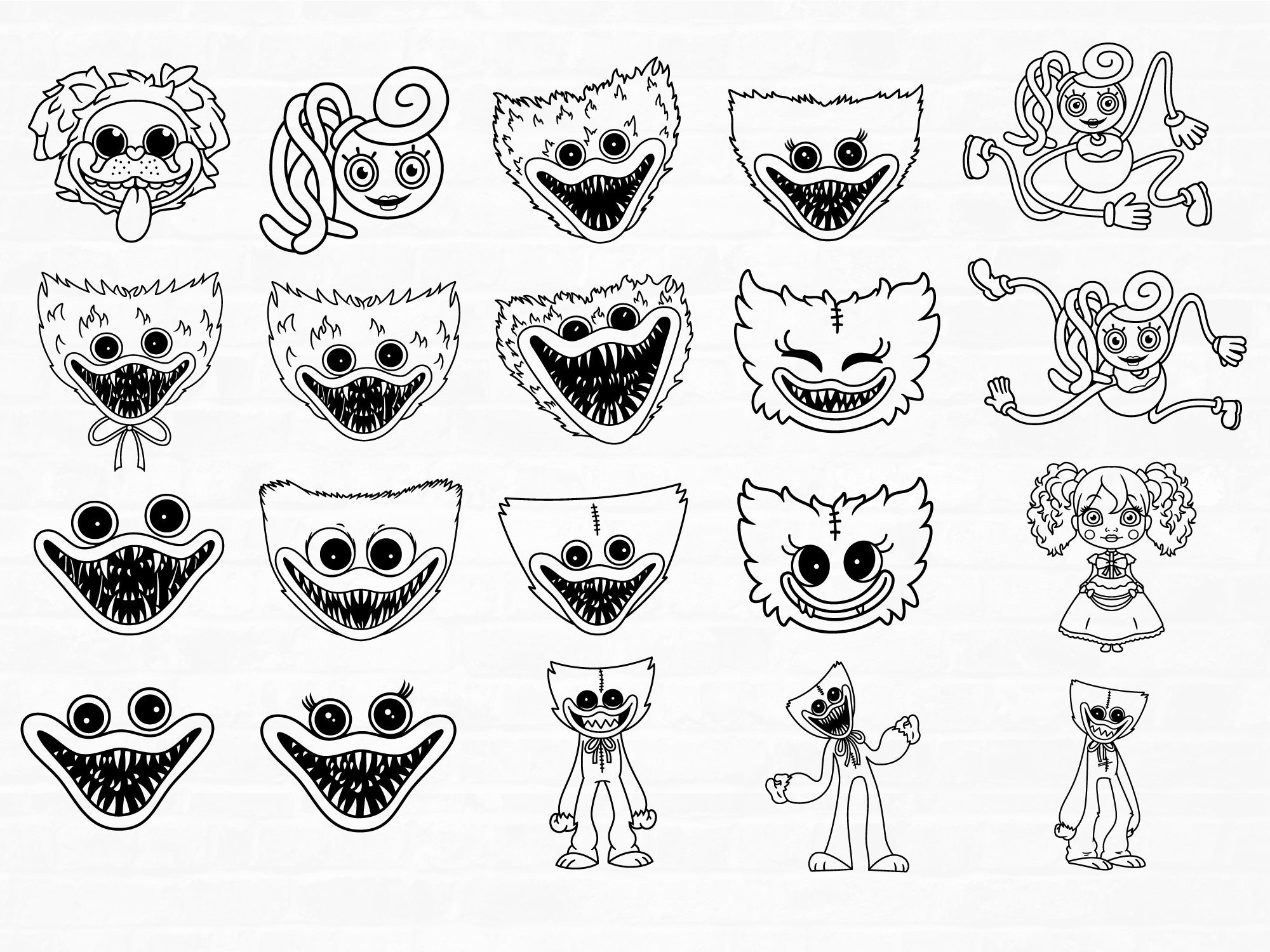Huggy Wuggy Svg Kissy Missy Svg Poppy Playtime Svg - Etsy Polska Huggy Wuggy Svg Kissy Missy Svg Poppy Playtime Svg - Etsy Polska