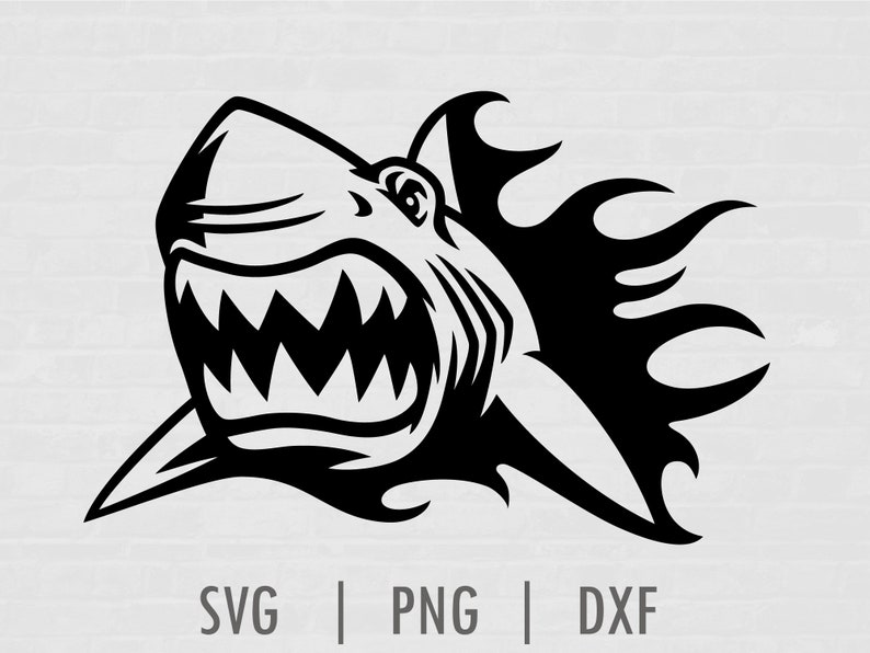 Shark, Shark Svg, Shark Clipart, Cut Files for Cricut, Png - Etsy