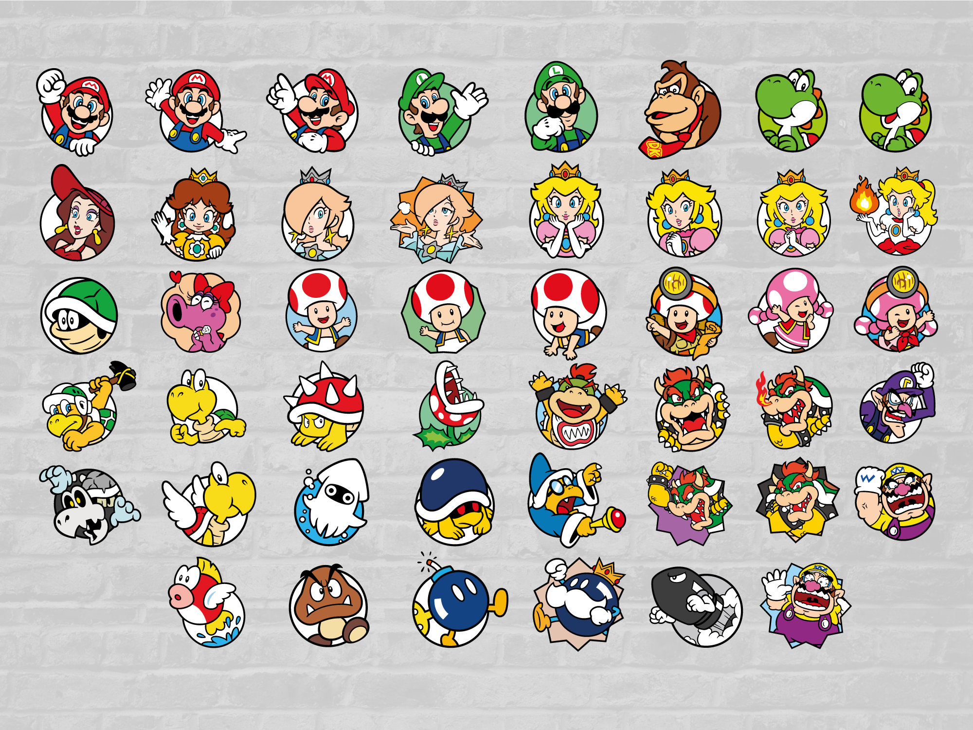 Super Mario Characters Yoshi