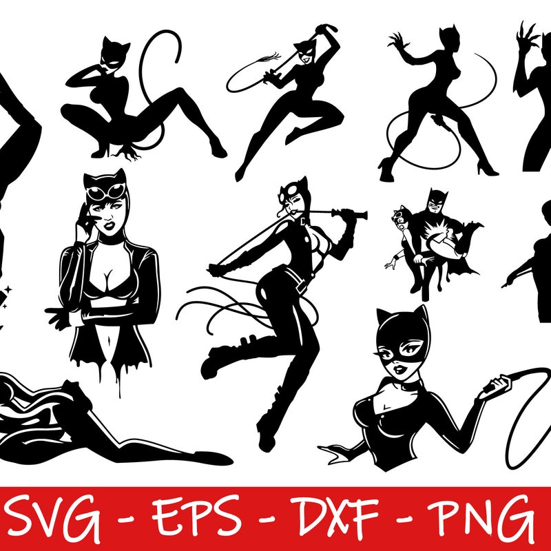 Catwoman as a Cat - Etsy