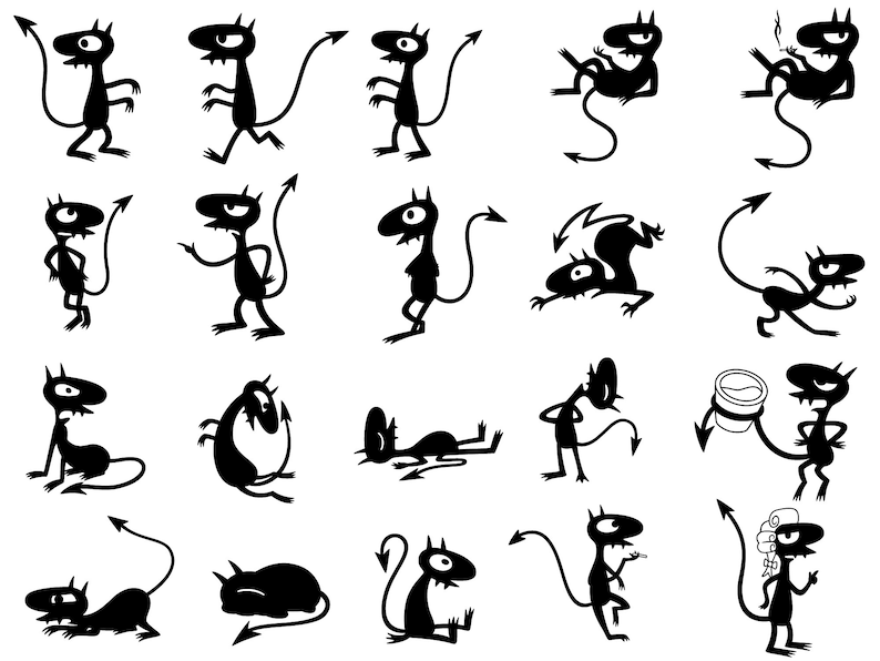 Luci disenchantment SVG Luci demon Netflix Svg | Etsy