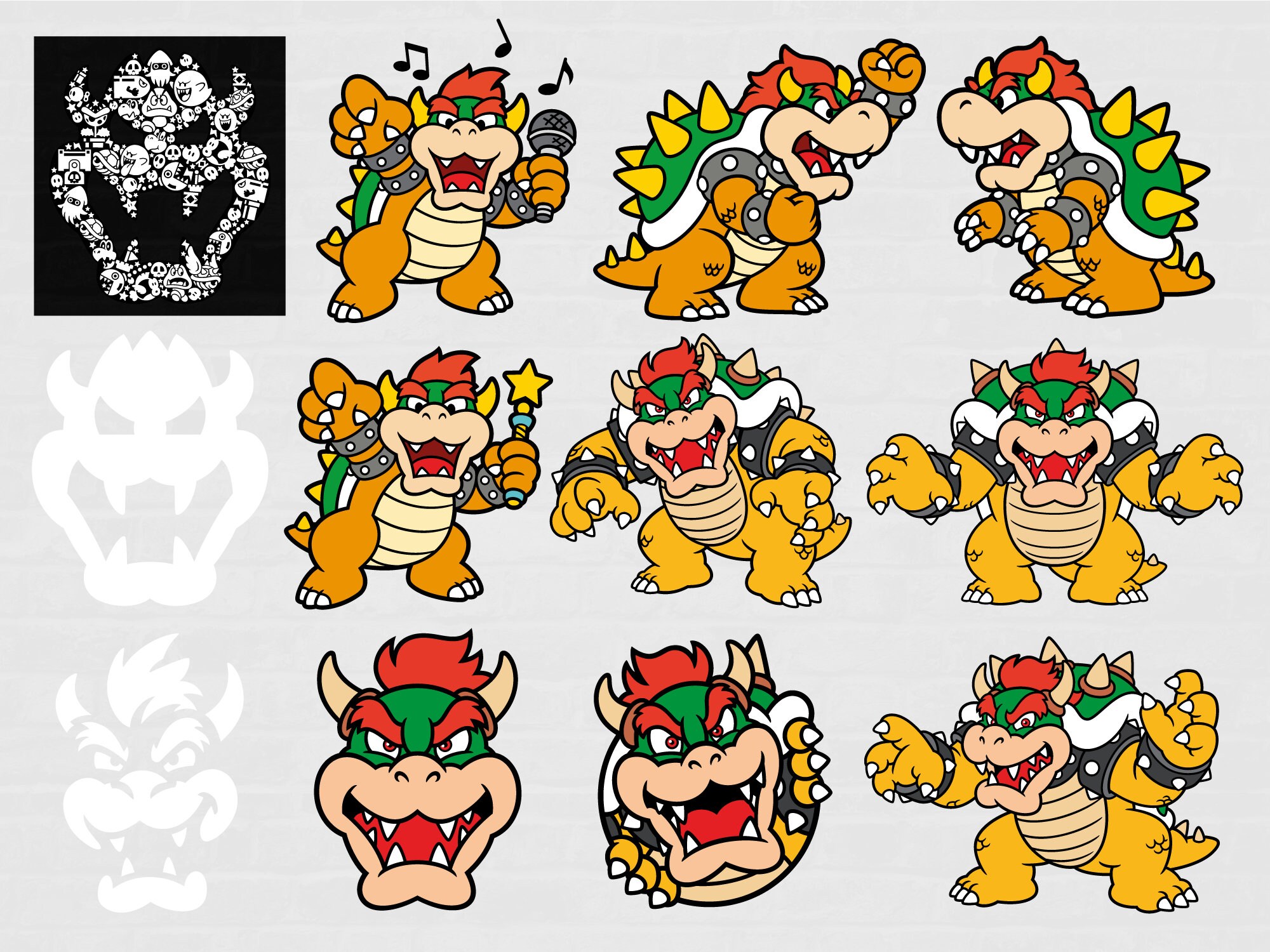 Dry Bowser Sprite