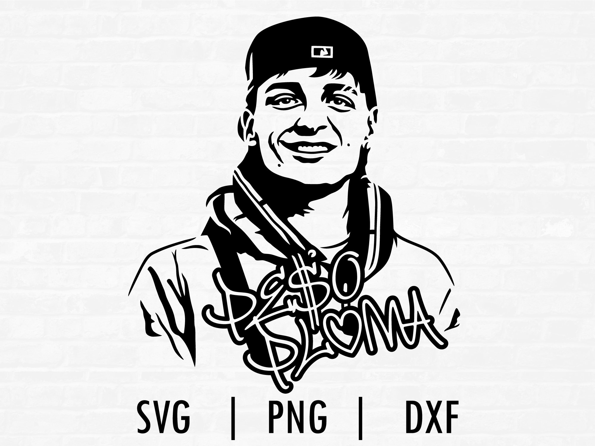 Peso Pluma Svg, Peso Pluma Stencil Svg, Cut Files for Cricut ...