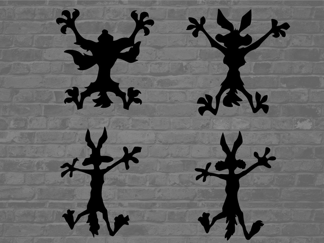 Coyote Wild Svg, Coyote Splat, Coyote Wile E, Cut Files for Cricut ...