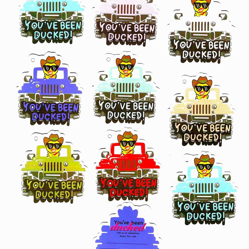 Duck Duck Jeep Tags - Etsy