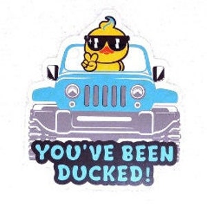 All Different Color Jeeps Duck Tags Double Sided - Plus Ties for Jeep ...