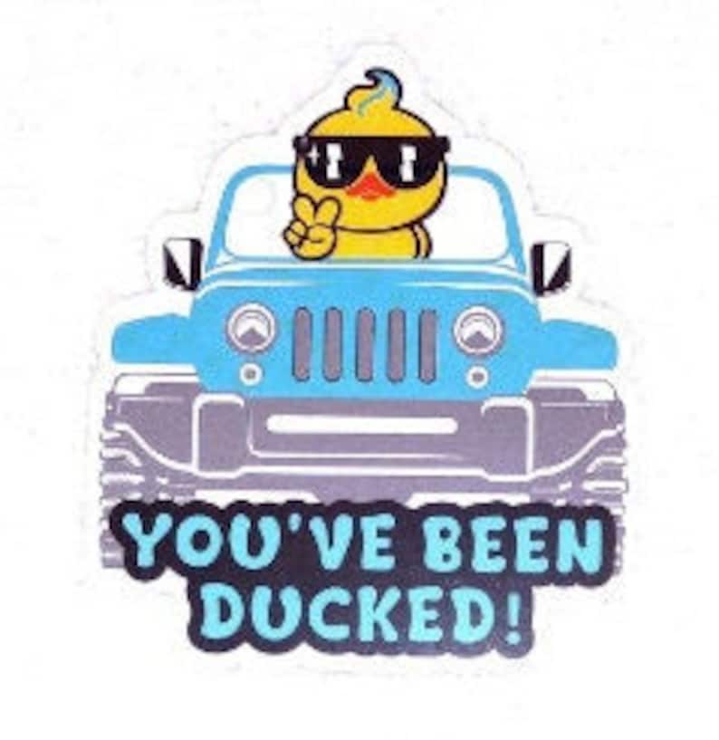All Different Color Jeeps Duck Tags Double Sided - Plus Ties for Jeep ...