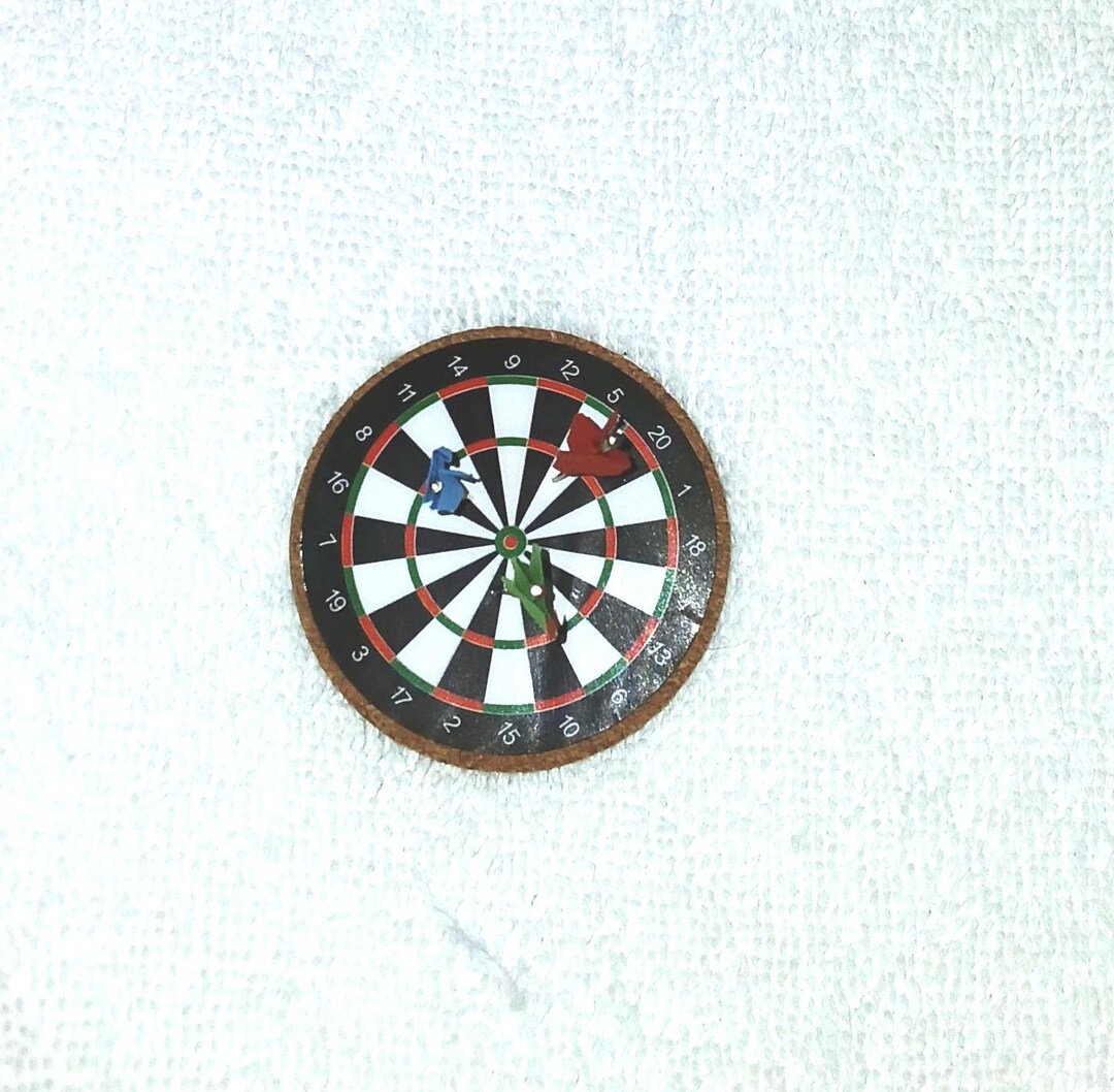 Dartboard & Darts Set Elf Size| Tiny Game Night Prop | Elf Accessories ...
