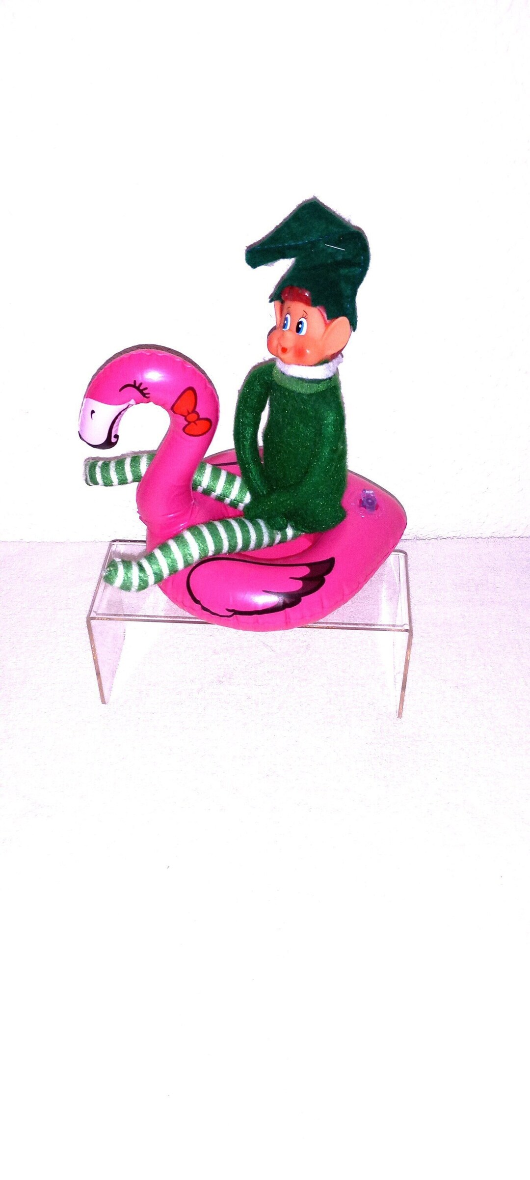 Flamingo Elf Size Float Et Your Elf Clothing Accessories and - Etsy