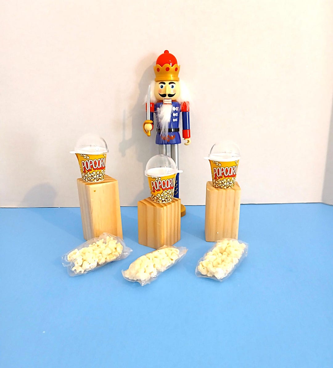 Popcorn Bucket With Popcorn Insert North Pole Cinema Popcorn Bucket ...