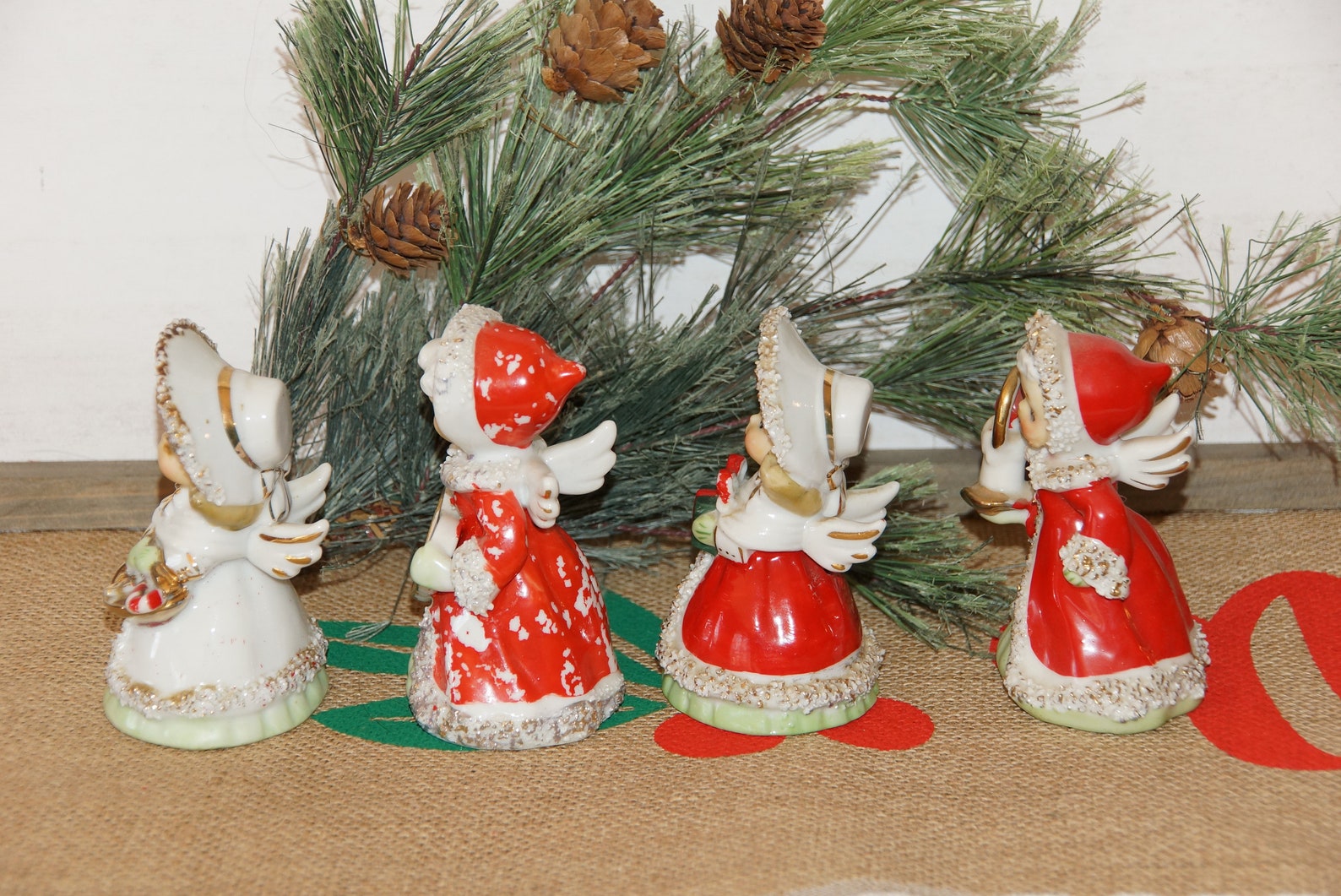 Lefton Christmas Girl Angel Bells ( Pick One ) - Etsy