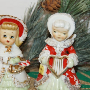Lefton Christmas Girl Angel Bells ( Pick One ) - Etsy