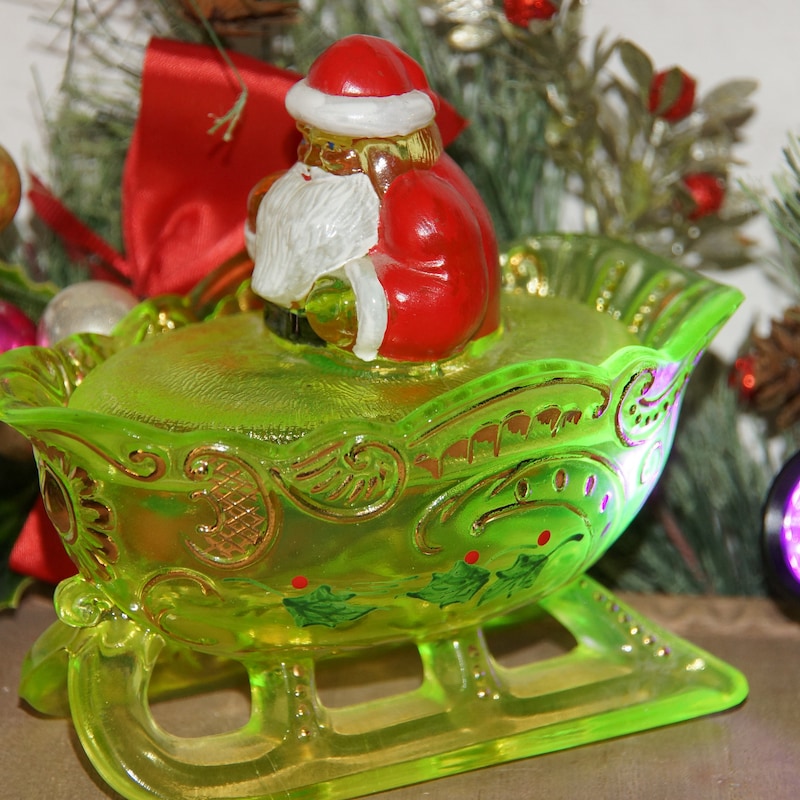 Rare Vaseline Glass - Etsy