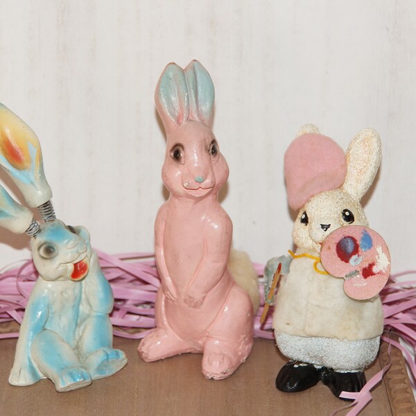 Vintage Easter Bunny - Etsy