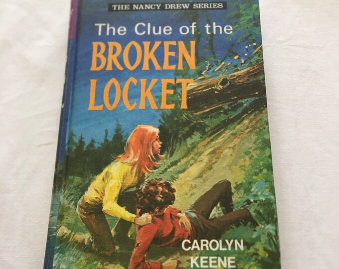Vintage Mystery Story Book, Nancy Drew Book Series, Number 8, Clue of ...
