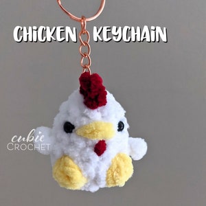 Bird Keychains Crochet Pattern PDF 5in1 | Keychain Plushies Pattern ...