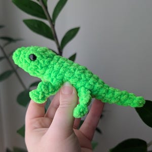 Little Lizard Crochet Pattern PDF | No Sew Lizard Amigurumi Pattern ...