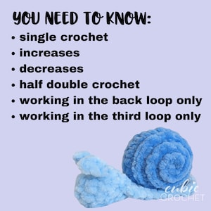 Spiral Snail Crochet Pattern PDF | Multiple Shell Styles | Instructions ...