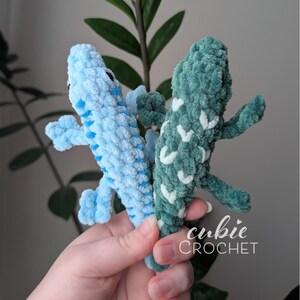 Little Lizard Crochet Pattern PDF | No Sew Lizard Amigurumi Pattern ...