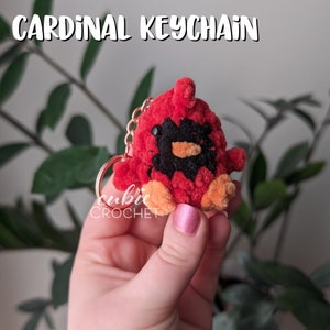 Bird Keychains Crochet Pattern PDF 5in1 | Keychain Plushies Pattern ...