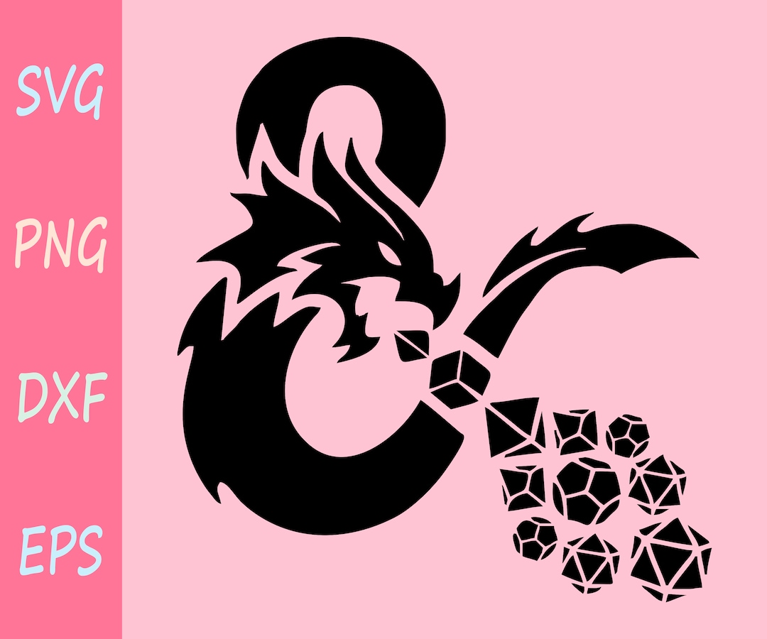 Dungeons and Dragons Vector, Dnd Vector, Dungeons and Dragons Svg, D&D ...