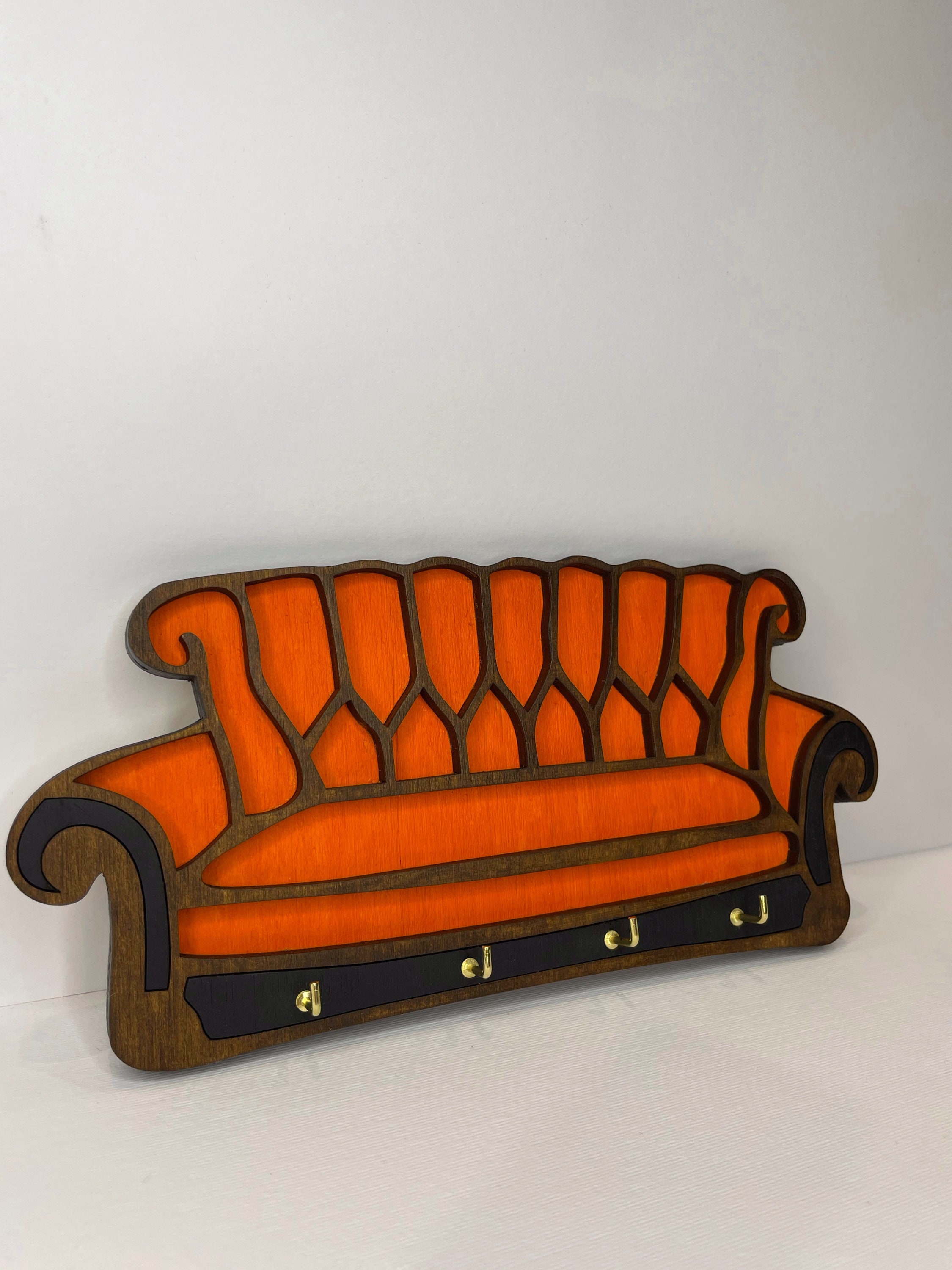 Friends Tv Show Key Holder Central Perk/ Central Perk Sofa/ Friends Tv ...
