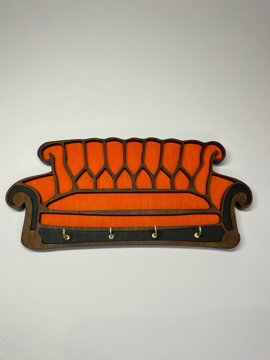 Friends Tv Show Key Holder Central Perk/ Central Perk Sofa/ Friends Tv ...