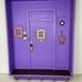 Monica's Purple Door From FRIENDS/ Monica's Door/ Wall - Etsy