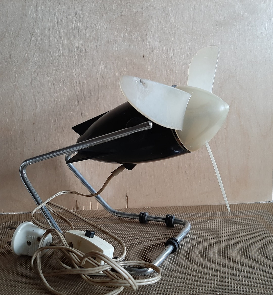 Vintage Soviet Table Fan Sputnik, Space Electric Gagarin Cosmos, Soviet ...