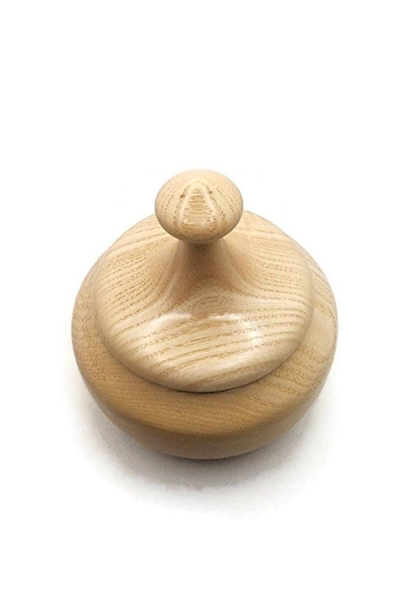 Hand-turned Wooden Container With Lid - Elegance and Functionality ...