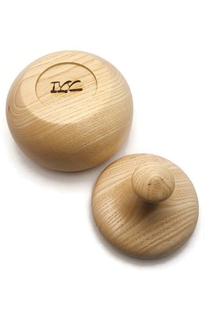 Hand-turned Wooden Container With Lid - Elegance and Functionality ...