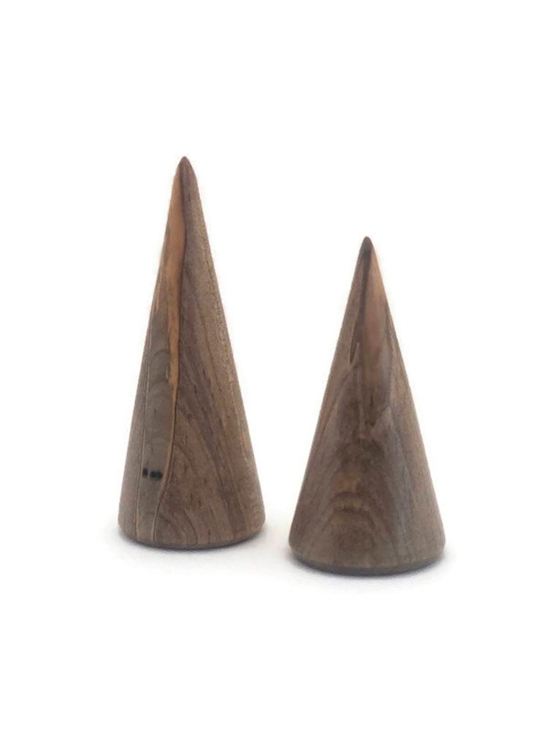 Unique Home Decor: Set of Two Hand-turned Spalted Wood Dimensional ...