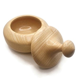 Hand-turned Wooden Container With Lid - Elegance and Functionality ...