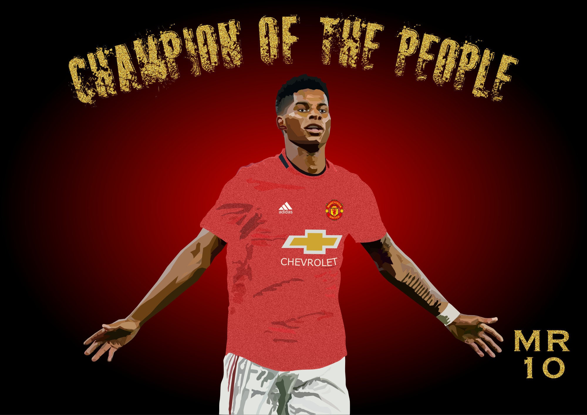 Marcus Rashford Champion of the People - Poster - Download - PDF ...